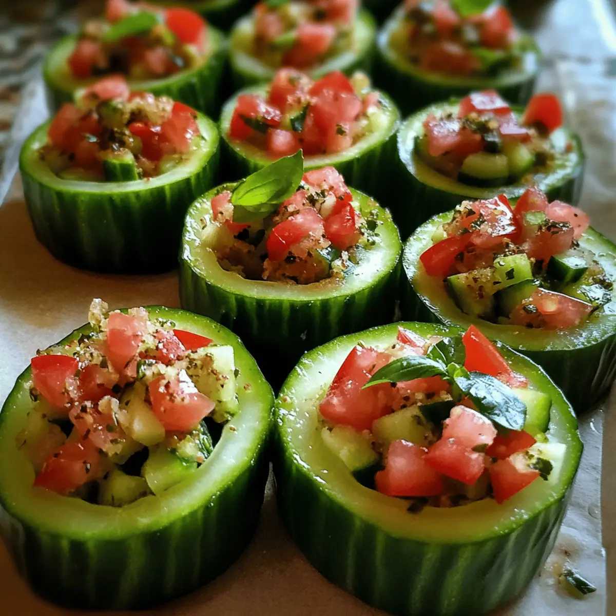 Easy Delicious Stuffed Cucumber Cups That Deliver Fresh Flavor