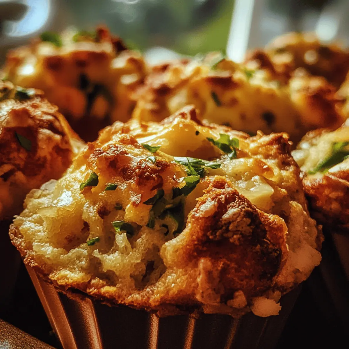 Irresistible Stuffing Muffins: Easy, Crispy, and Flavorful!
