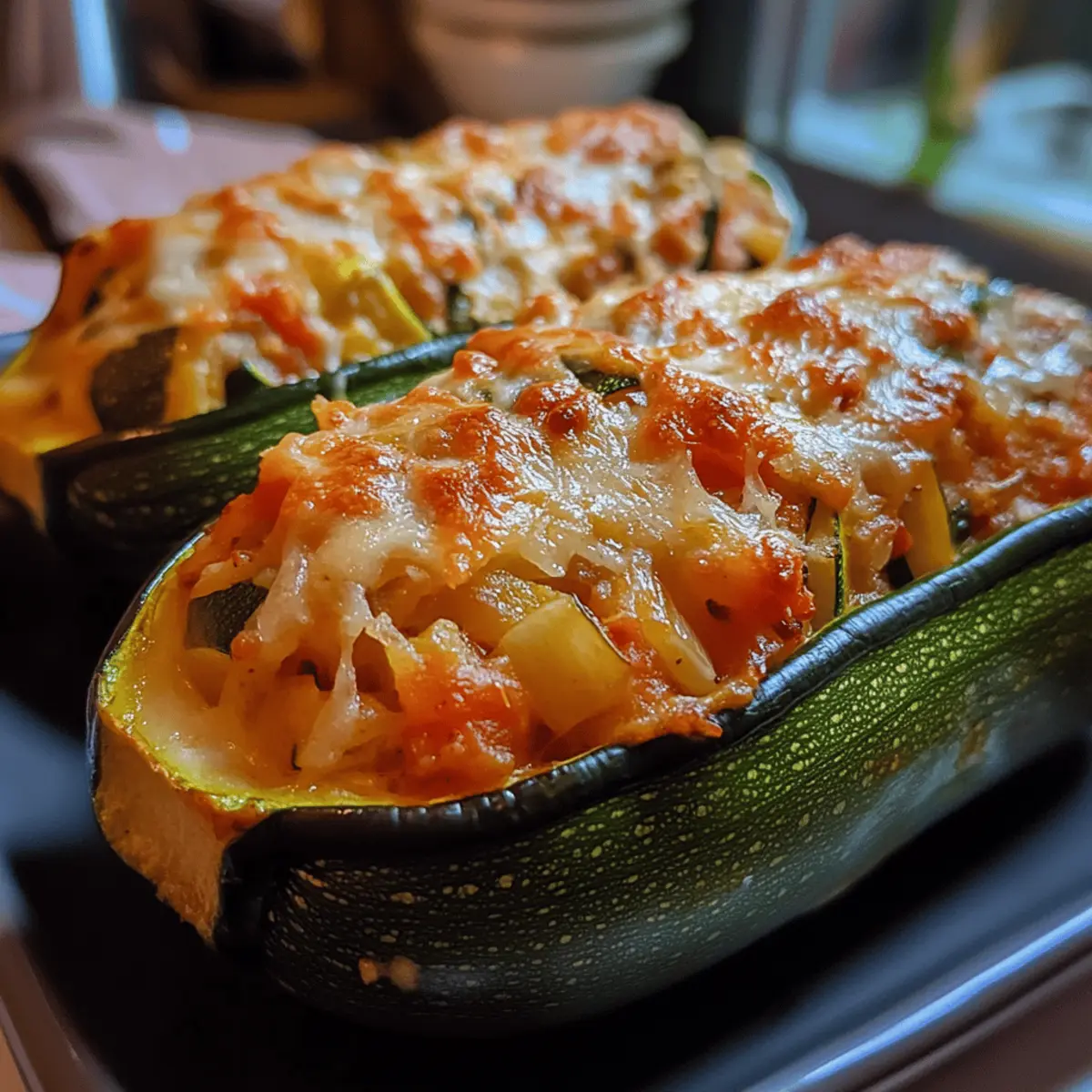 Easy Vegetarian Stuffed Zucchini: A Flavor-Packed Healthy Treat