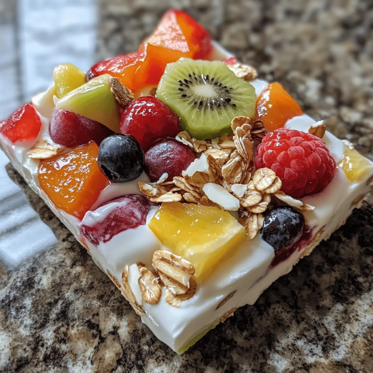 Easy Greek Yogurt Fruit Bark: Creamy Perfect Guilt-Free Snack