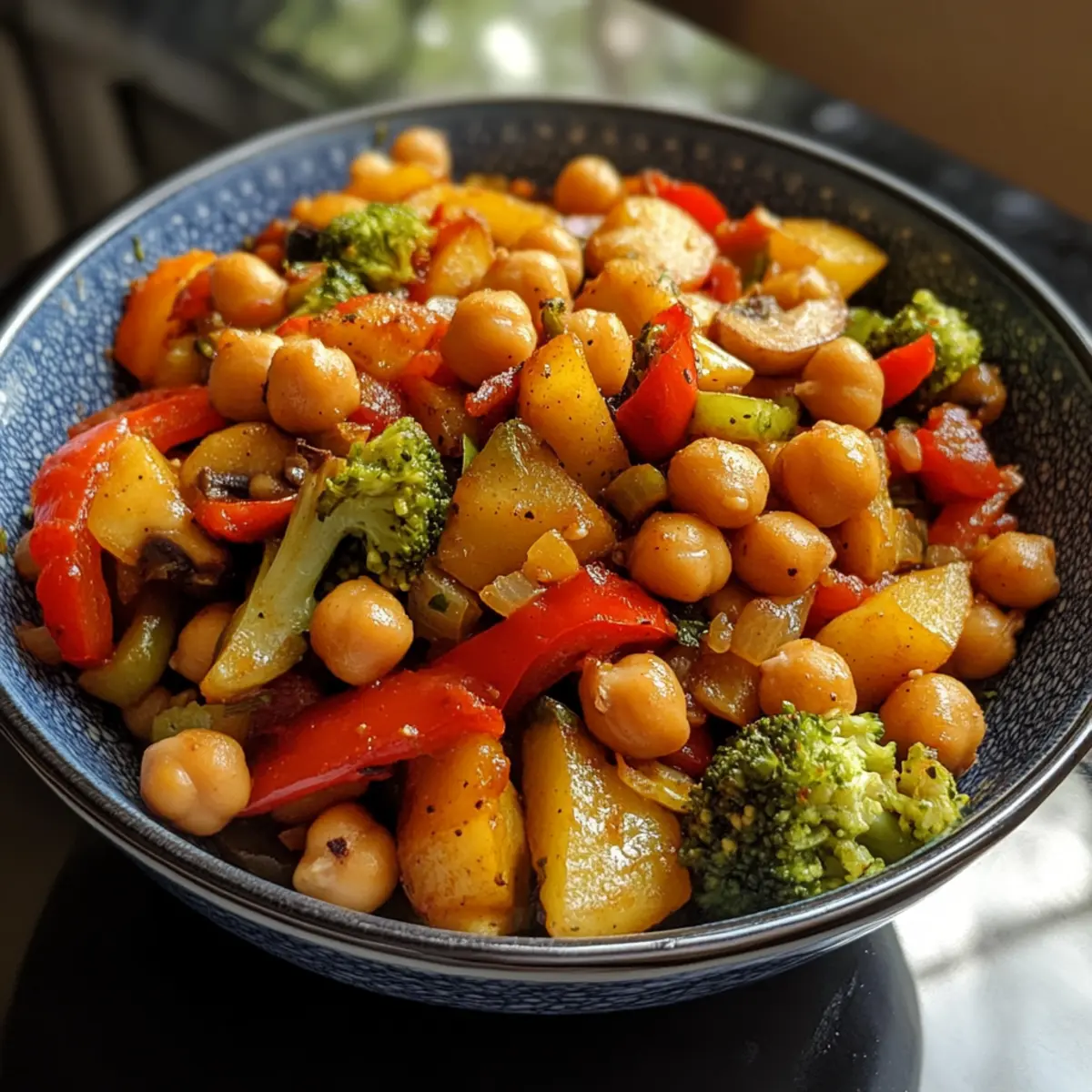 Ultimate Delicious Easy Chickpea Veggie Stir Fry