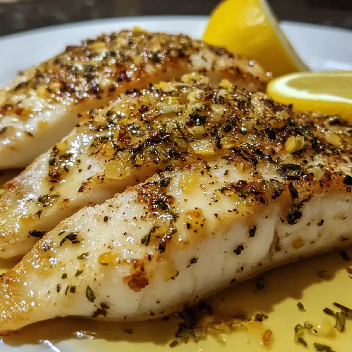 Easy Zesty Lemon Garlic Tilapia – Irresistible, Crispy & Delicious